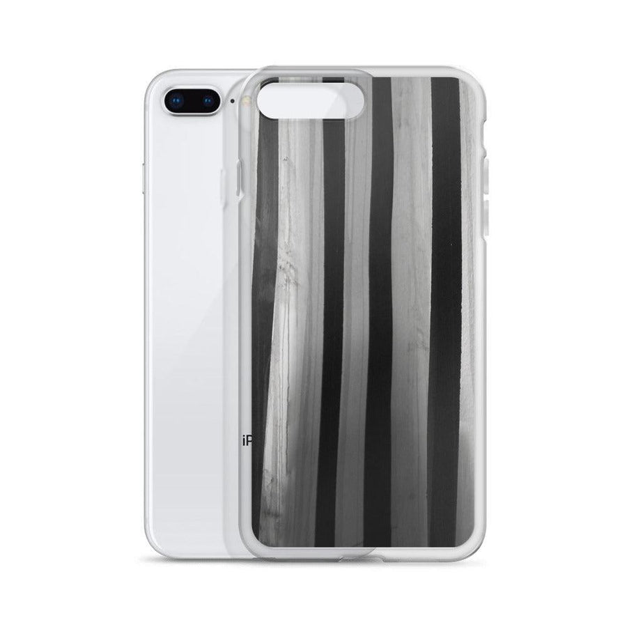 "Striped Asylum Wallpaper" iPhone Case - The Asylum Emporium